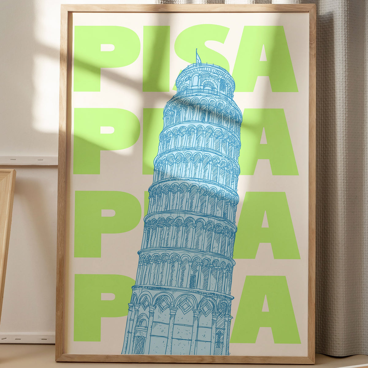 Leaning Tower of Pisa Poster – The Poster Square